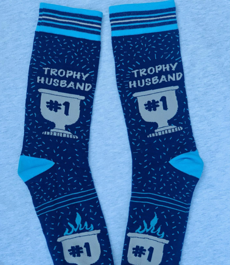 Trophy Husband Men's Crew Socks - Funny Birthday Gifts – AUSTPICIOUS